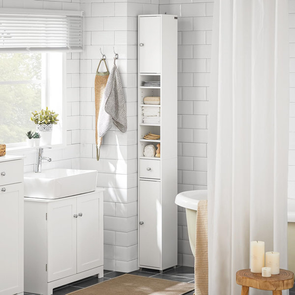 250mm Wide Tall Bathroom Storage Unit Wayfair